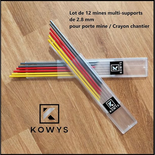 Construction Pencil Precision Drawings, Heavy Duty Resistance Metal Tip ...