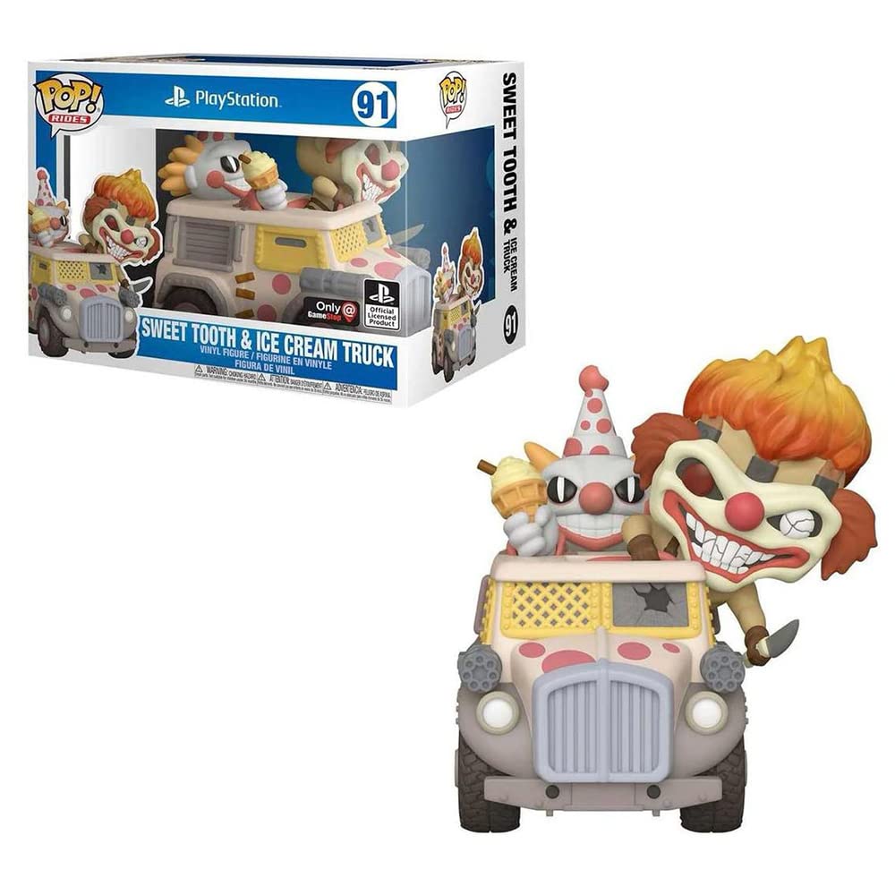 Funko Pop Rides 91 Playstation - Sweet Tooth & Ice Cream Truck ...