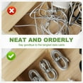 10-Pack Cable Organizer Ties, 2026 Upgraded Reusable Silicone Cable ...