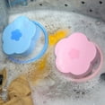 WuKongZK Elegant 2Pack Flower-Type Washing Machine Floating Lint Mesh ...