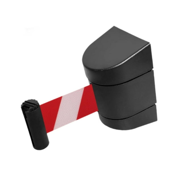 Barrera de cordón de barrera retráctil de pared fija de 5M para uso en ...
