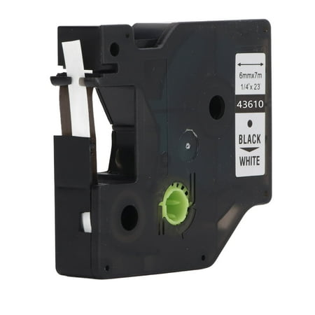 Label Machine Tape, 6mm Label Maker Tape Clear Printing For LM150 LM450 ...