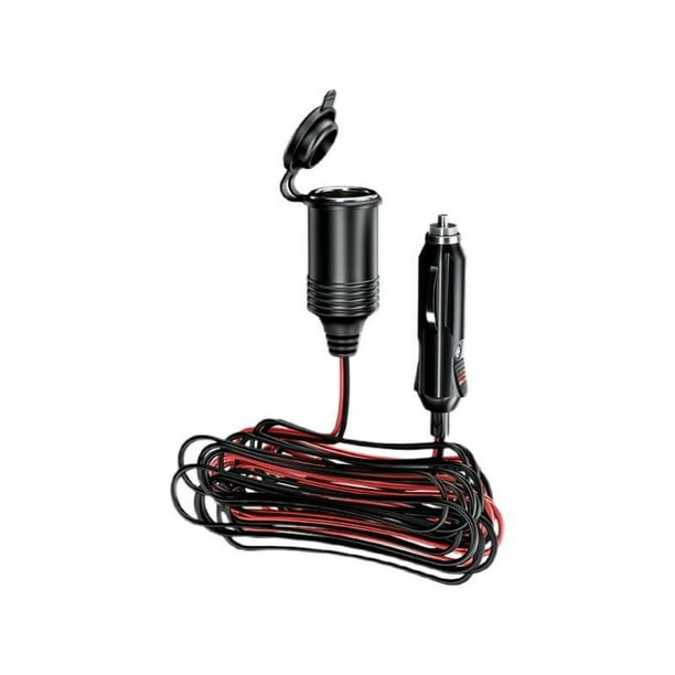 nipocaio 12V Car Cigarette Lighter Socket Extension Female Socket With ...