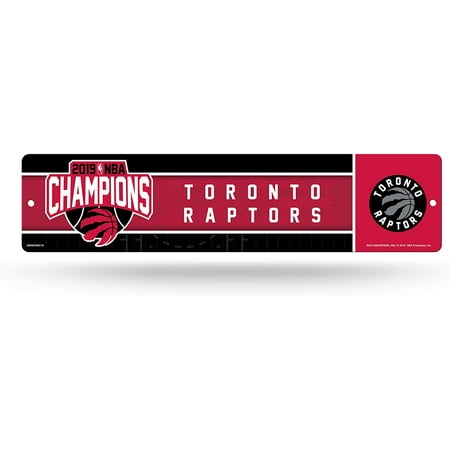 NBA Toronto Raptors 2019 ball Champions 16-Inch Street Sign Décor ...