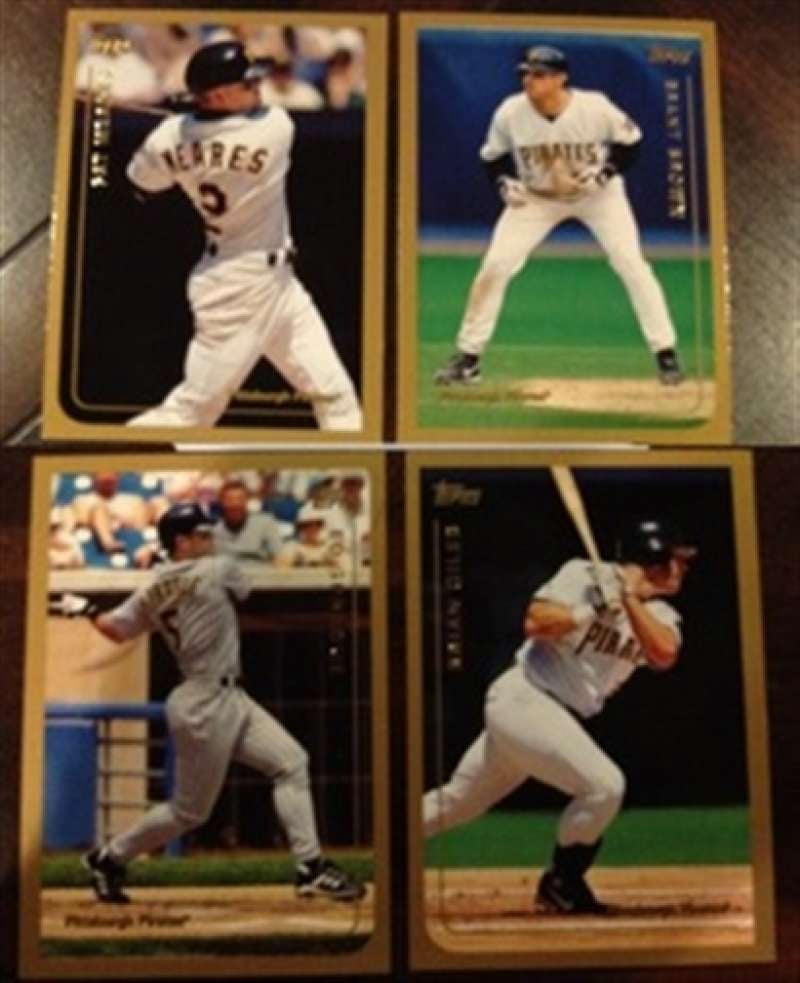 1999 Topps Traded Pittsburgh Pirates Team Set 4 Cards NM-MT Brian Giles ...