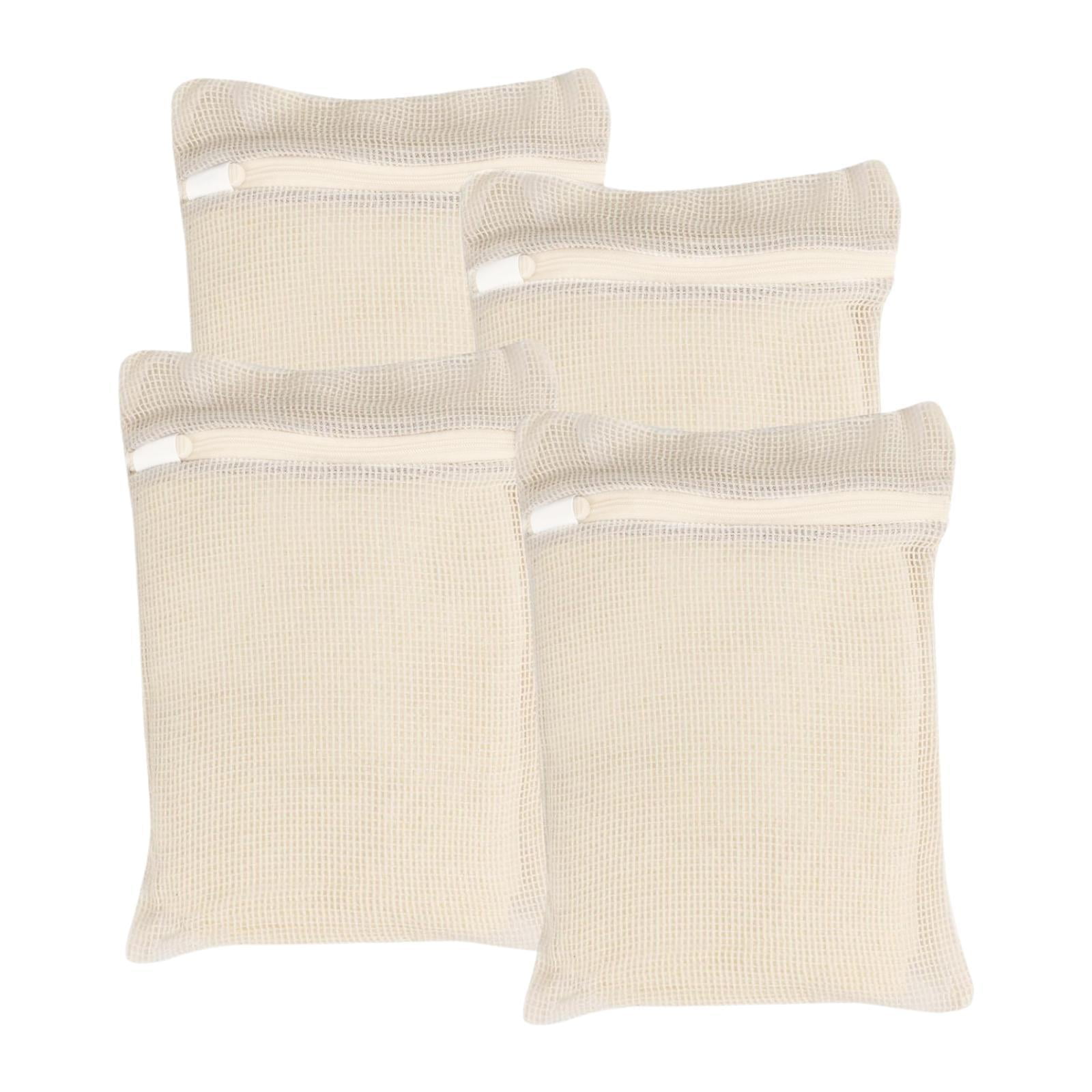 Click here for Elodie 4 Pieces Cotton Mesh Laundry Bags Laundry P... prices