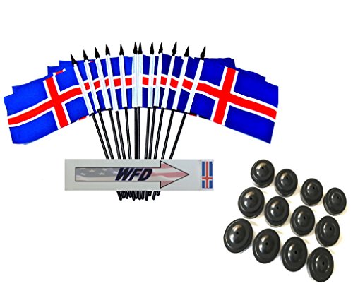 Pack of 12 4"x6" Iceland Polyester Miniature Office Desk & Little Table ...