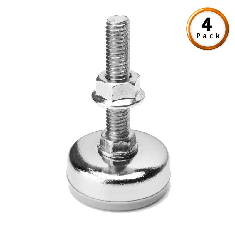 Fashion Bed Group Metric Thread Silver Glides - 4-Pack - Walmart.com