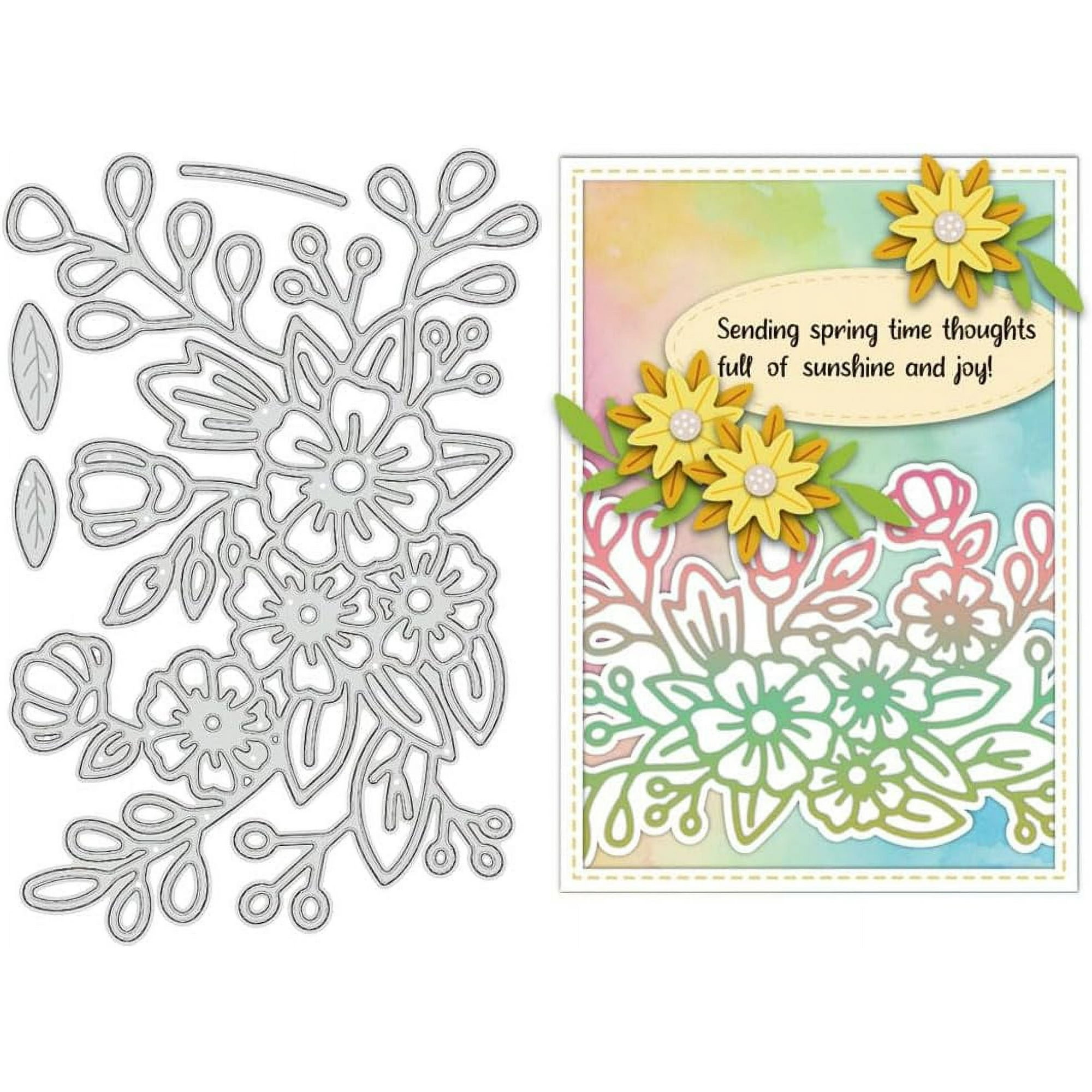 Click here for Nobrand Flower Cutting Dies Hollow Flower Bud Sten... prices