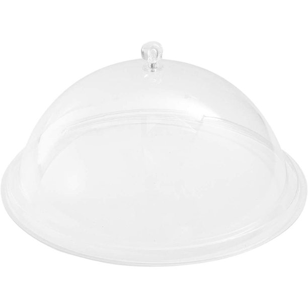 Symkmb Round Food Meal Cover, Drop-Resistant Transparent Food Cover ...
