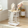 ABPETE Countertop Knife Block,Universal Kitchen Knife Holder & Storage ...