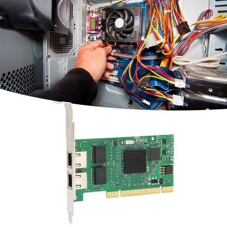 ANGGREK 2 Port Net Card,Gigabit Ethernet Card Double Filter PCI 2 ...