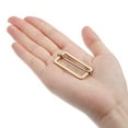 Slides Buckles, 6 Pack 35x15x2.2mm Metal Roller Pin Buckles, Gold Tone ...