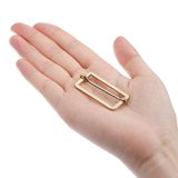 Slides Buckles, 6 Pack 35x15x2.2mm Metal Roller Pin Buckles, Gold Tone ...