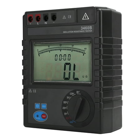 Digital Resistance Meter Resistance Meter ETCR3460B 1 Milliohm ~400G ...