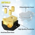 12V Power Distribution Block Car Audio 2 Way Ground Distribution Block ...