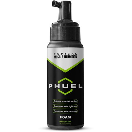 PHUEL Topical Sports Performance Foam activates Muscle Function ...
