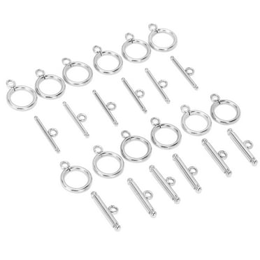 Silver Large Round Toggle, 4 Piece - Walmart.com