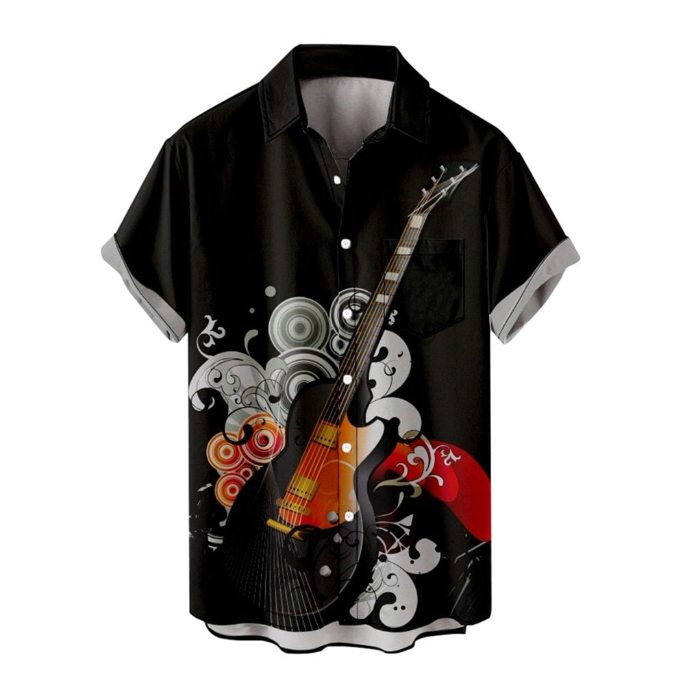 Click here for Generic Men‘s Retro Button Down Bowling Shirts 50s... prices