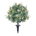 Artificial Eucalyptus Ground Plant Outdoor Garden Decor Faux ...