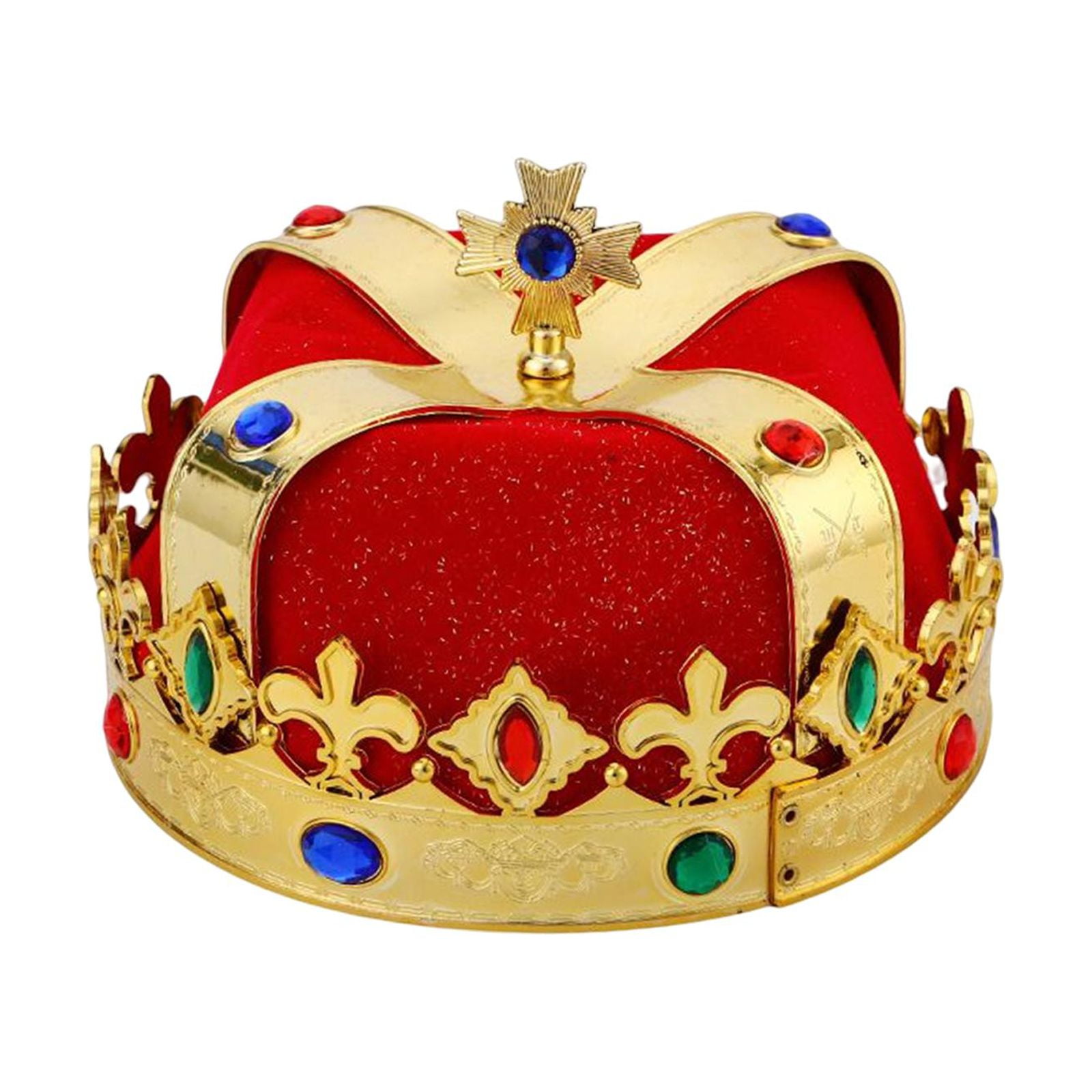 Moda King Crown Hat Theme Party Prop Fancy Dress Crown Birthday Hat ...