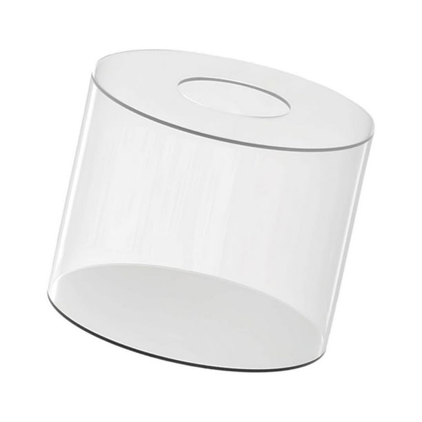 Acrylic Cylinder Display Riser Round Decor Riser stands tiered Fillable ...