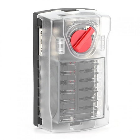 Fuse Box Terminal Block,12 Circuits Fuse Box Way Fuse Box Carand Yacht ...