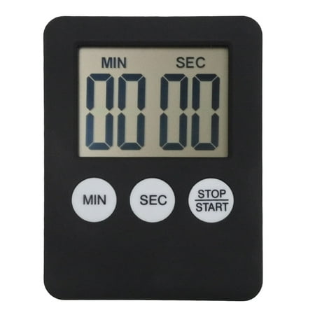 Digital Timer LCD Cooking Alarm Kitchen Baking LCD cooking alarm Cooking Count Down Alarm 99 ...