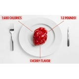 Valentine's Day Giant Gummy Heart Candy - Cherry Flavor, Perfect Gummie ...