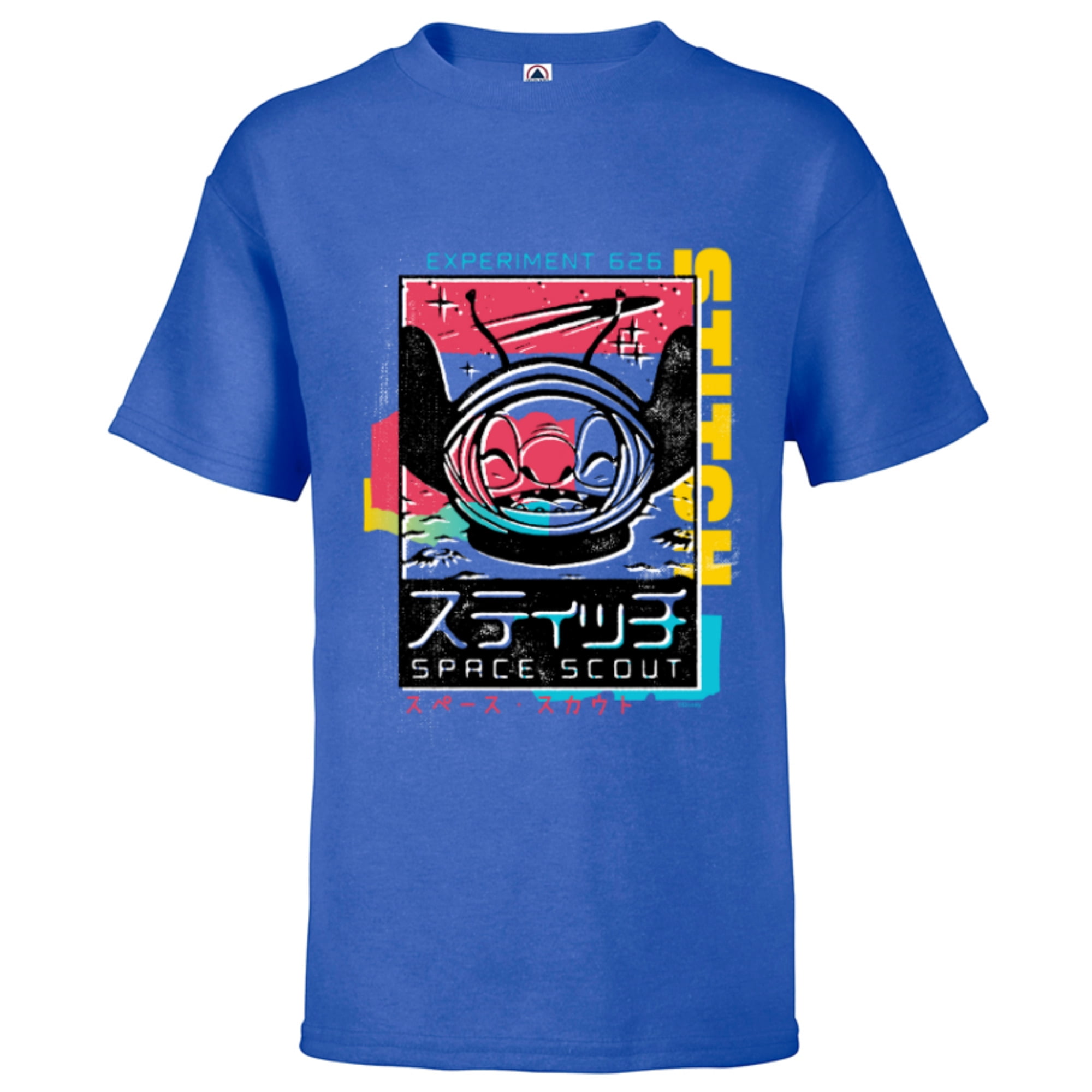 Disney Lilo & Stitch Space Scout Stitch Experiment 626 - Short Sleeve T ...
