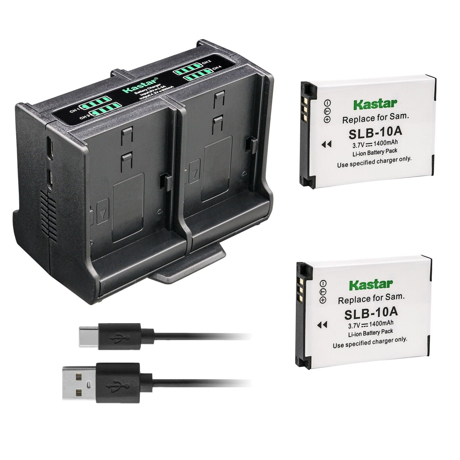 Kastar 2-Pack Battery and Quadruple Charger Compatible with SeaLife FJ ... Kastar 2-Pack Battery and Quadruple Charger Compatible with SeaLife FJ ...