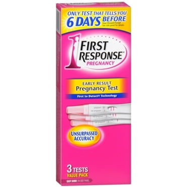 FIRST RESPONSE Rapid Result Pregnancy Test, 2 Pack - Walmart.com
