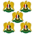 Bqlqbqlq Syrian Coat Of Arms Sticker Decal Self Adhesive Vinyl Syria Flag Syr Sy
