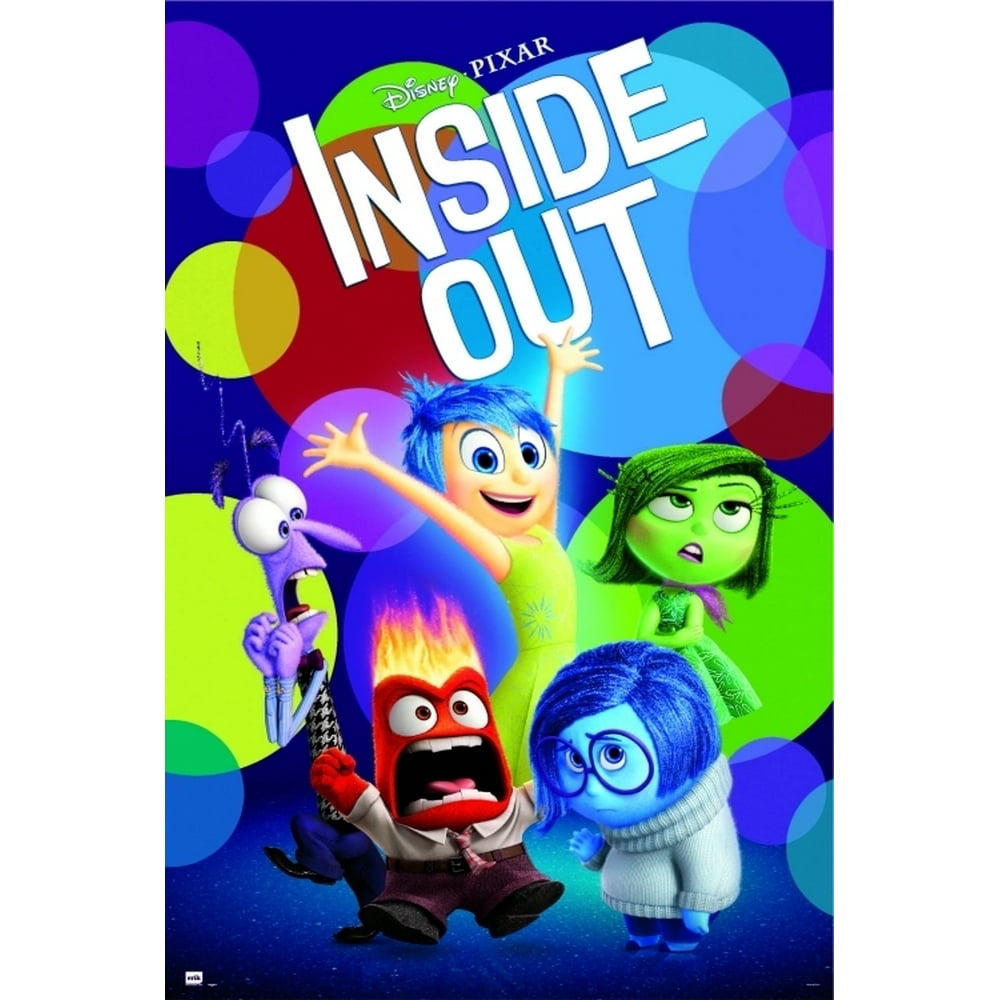 Inside Out Group Laminated Poster (24 x 36) - Walmart.com - Walmart.com