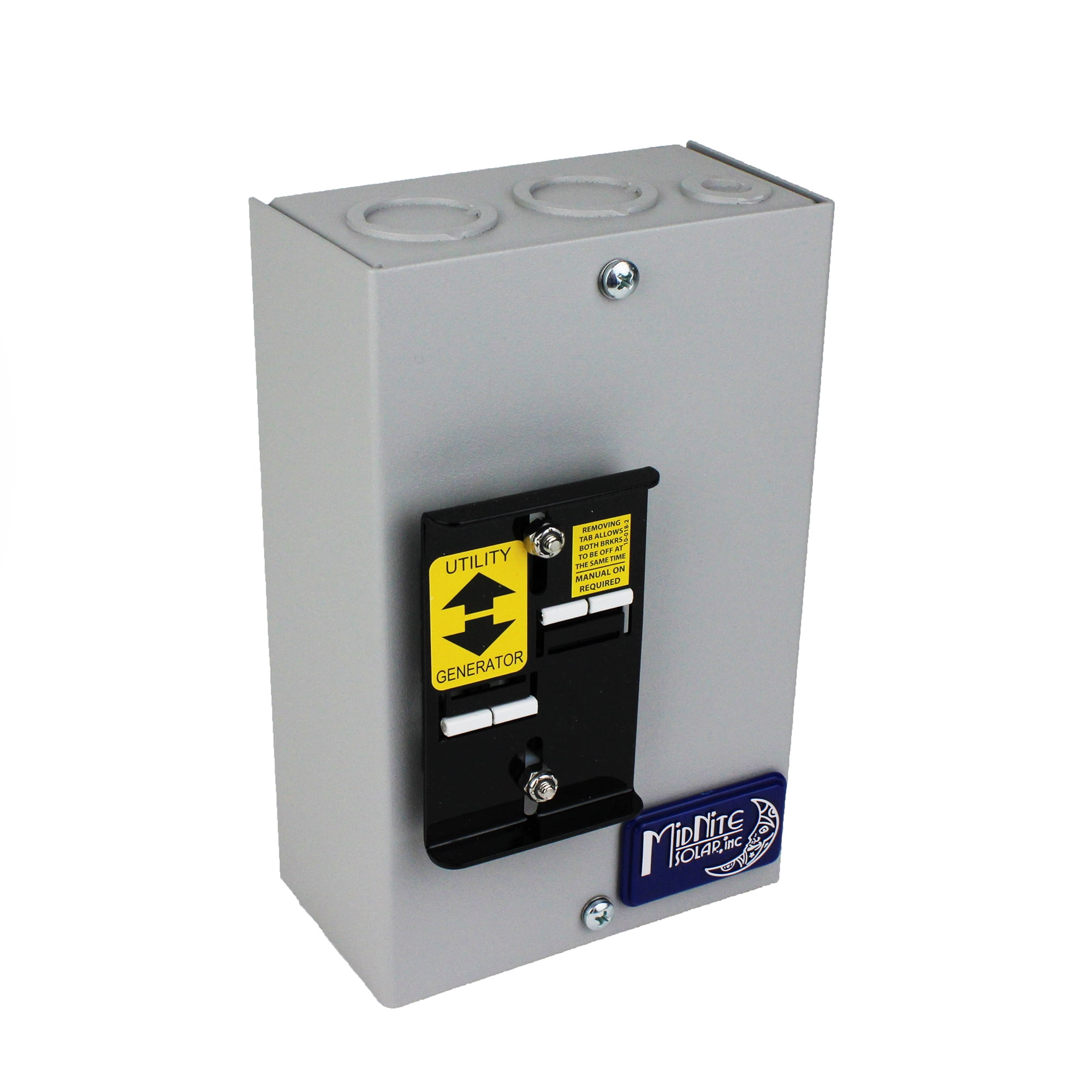 MidNite Solar MNTRANSFER-60A Transfer Switch, Dual 60 Amp, 240VAC ...