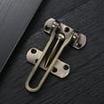 TOUMENY Rocker Bar Door Lock, Heavy Duty Alloy Security Guard for Front ...