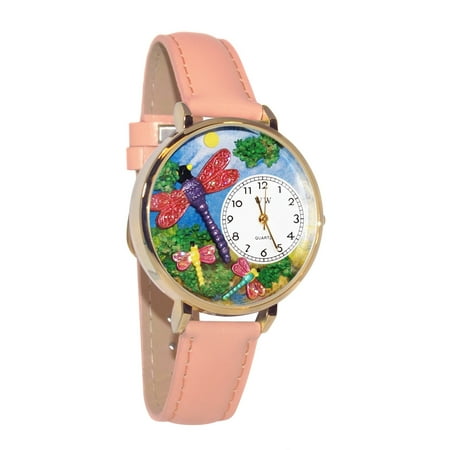 Whimsical - Dragonflies Watch in Gold (Large) - Walmart.com - Walmart.com