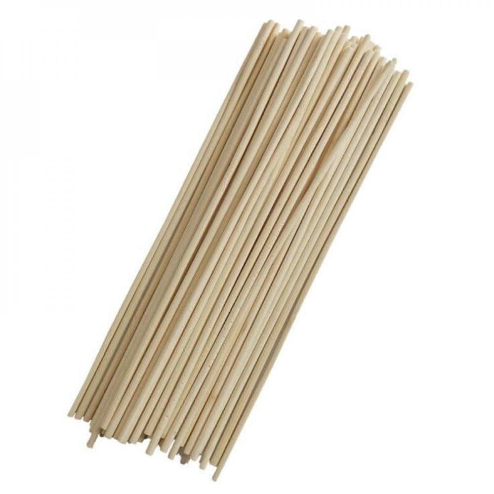 Bamboo Plant Stakes for Wood Garden Sticks,Wooden Plant Supports,Indoor ...