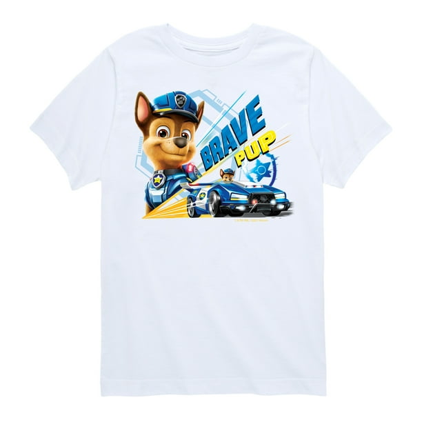 Paw Patrol - Brave Pup - Toddler And Youth Short Sleeve Graphic T-Shirt ...
