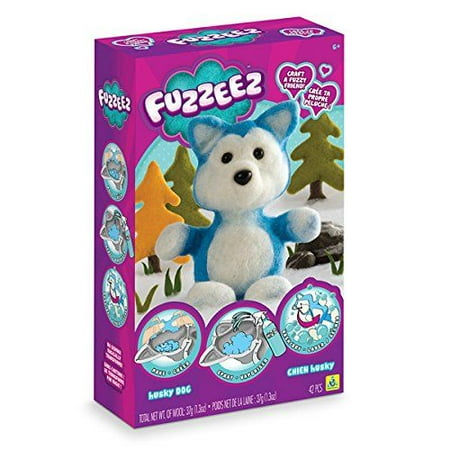 Fuzzeez Felt Kit-Husky Dog - Walmart.com