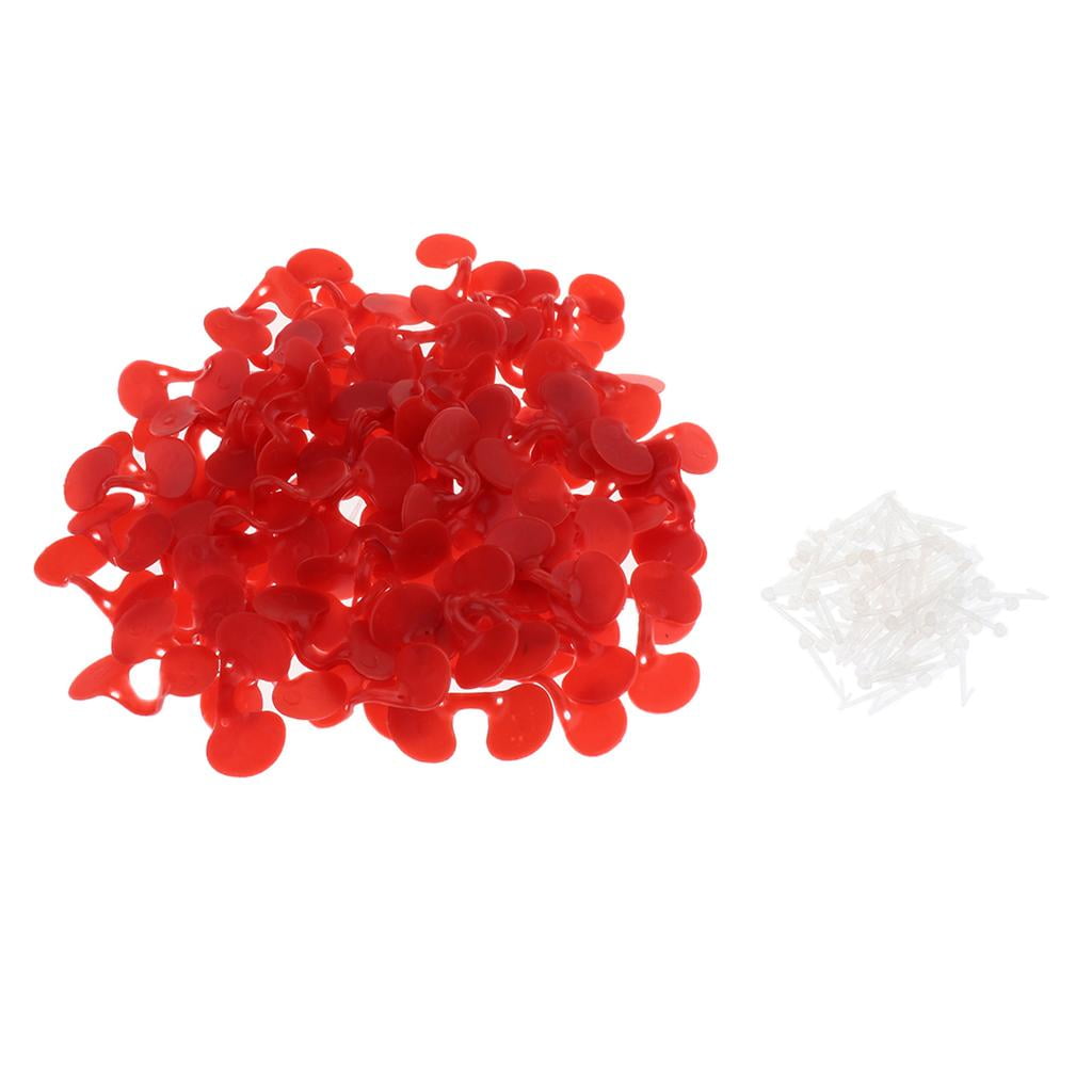 100 Pcs Pinless Peepers with Pliers Chicken Peepers Eye Glasses Poultry ...