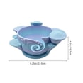 Colorful Knitting Bowl 3D Printed Plastic Yarn Bowl with Holes Knitting ...