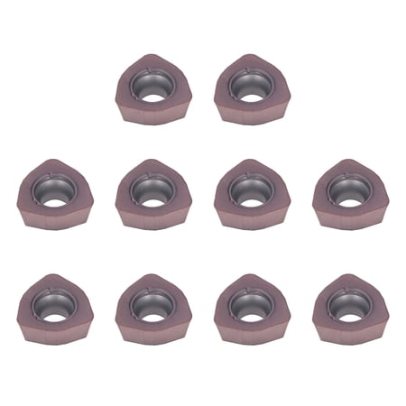 Carbide Turning Inserts, 10 Pcs Easy Storage Coated Carbide Inserts ...