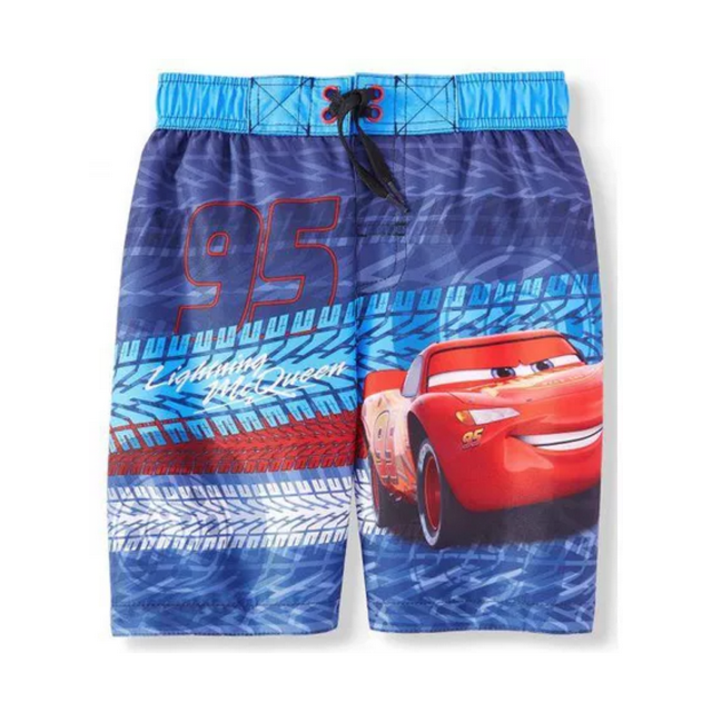 Disney Cars Boys' Lightning McQueen Swim Trunks (Little Boys) - Walmart.com