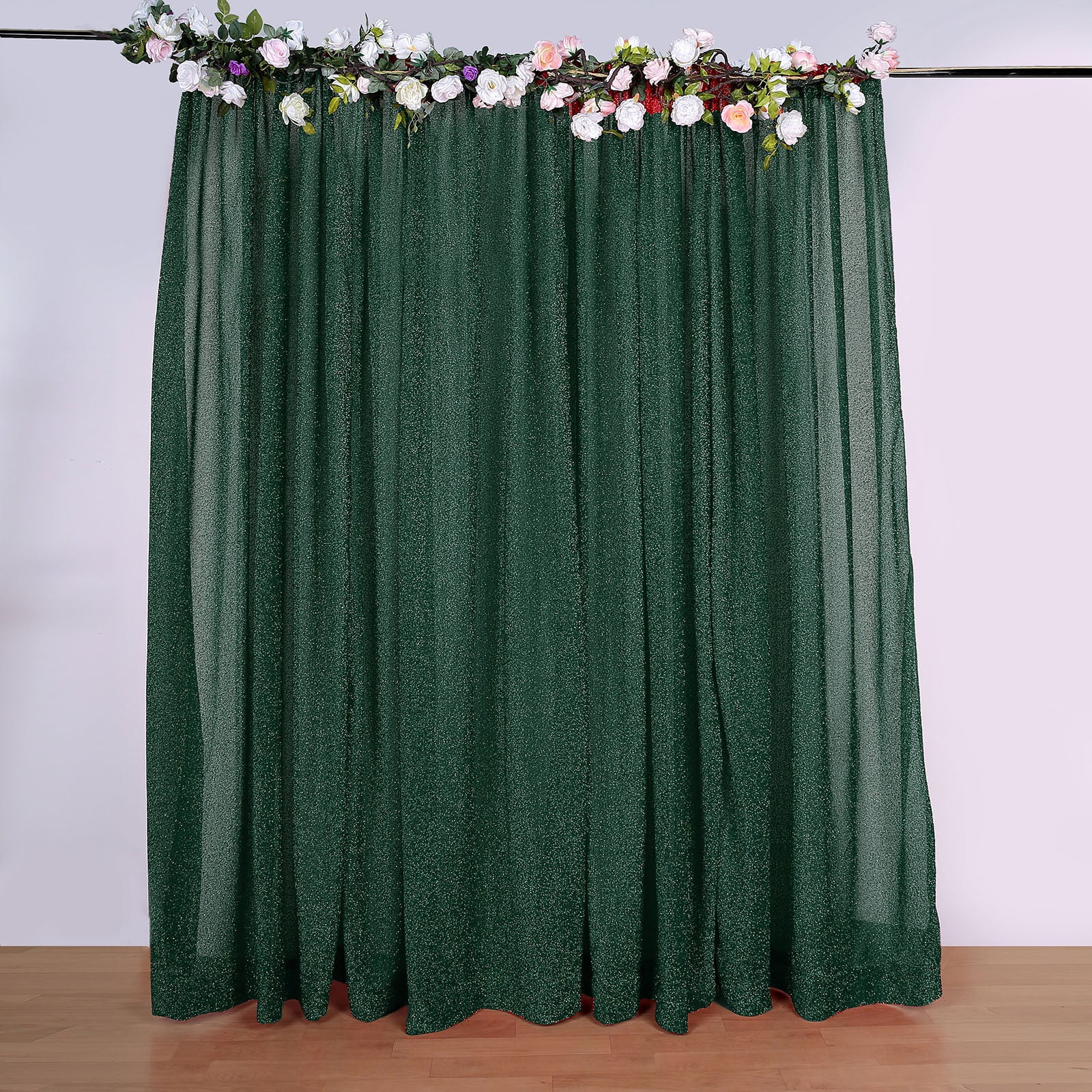 Efavormart 20ft x 10ft Hunter Emerald Green Spandex Party Wedding ...