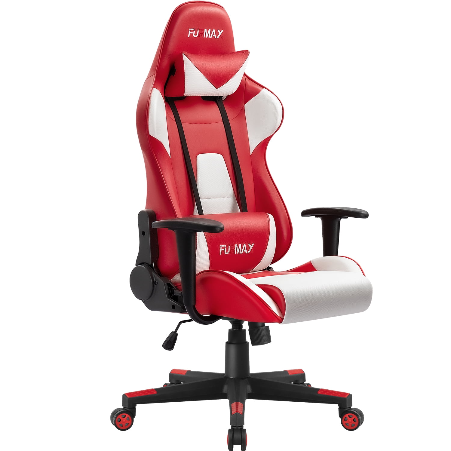 Furmax High-Back Gaming Office Chair Ergonomic Racing Style Adjustable ...