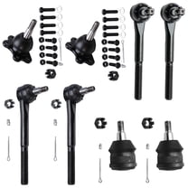 Detroit Axle - Front Tie Rods Ball Joints for Chevy GMC Silverado ...