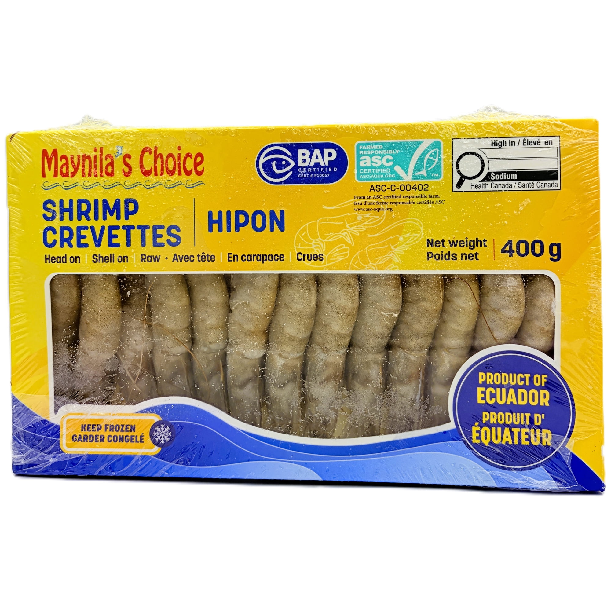 Click here for Maynilas Choice White Shrimp Hipon 400g prices