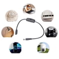 5V Charging Cable Type C Female To DC5.5x2.1mm Male For Router LED ...