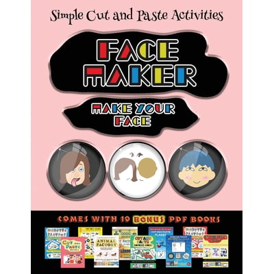 Face Maker Cut and Paste Activity Book: Fun and Bahrain | Ubuy